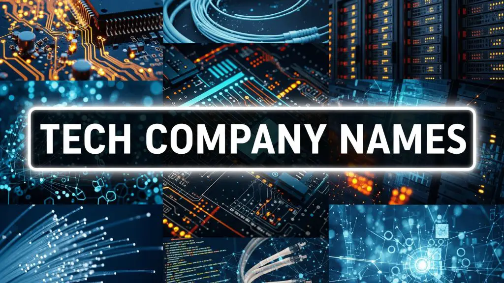300+ Tech Company Names (for Every Technology Sector)