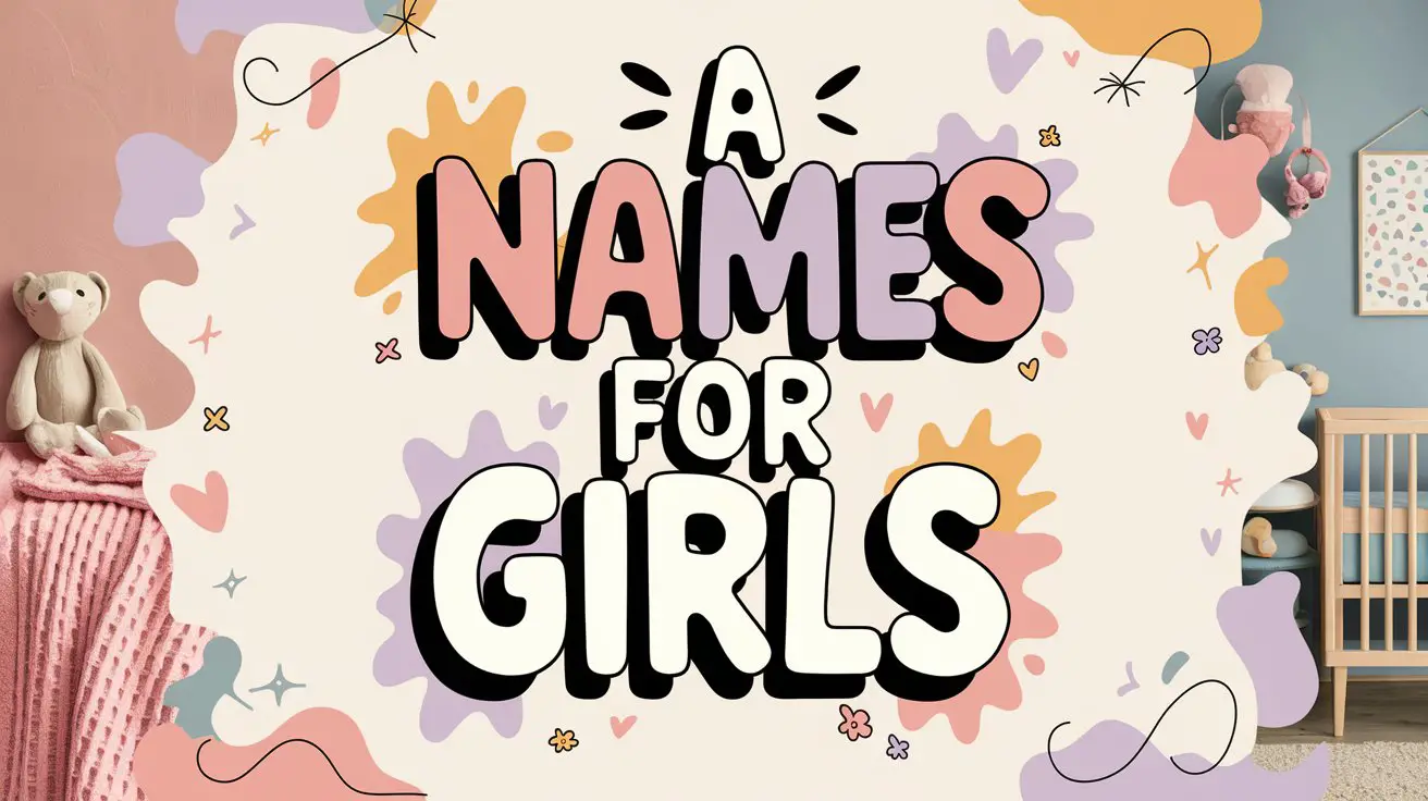 300+ A Names for Girls - Beautiful Names Starting with A