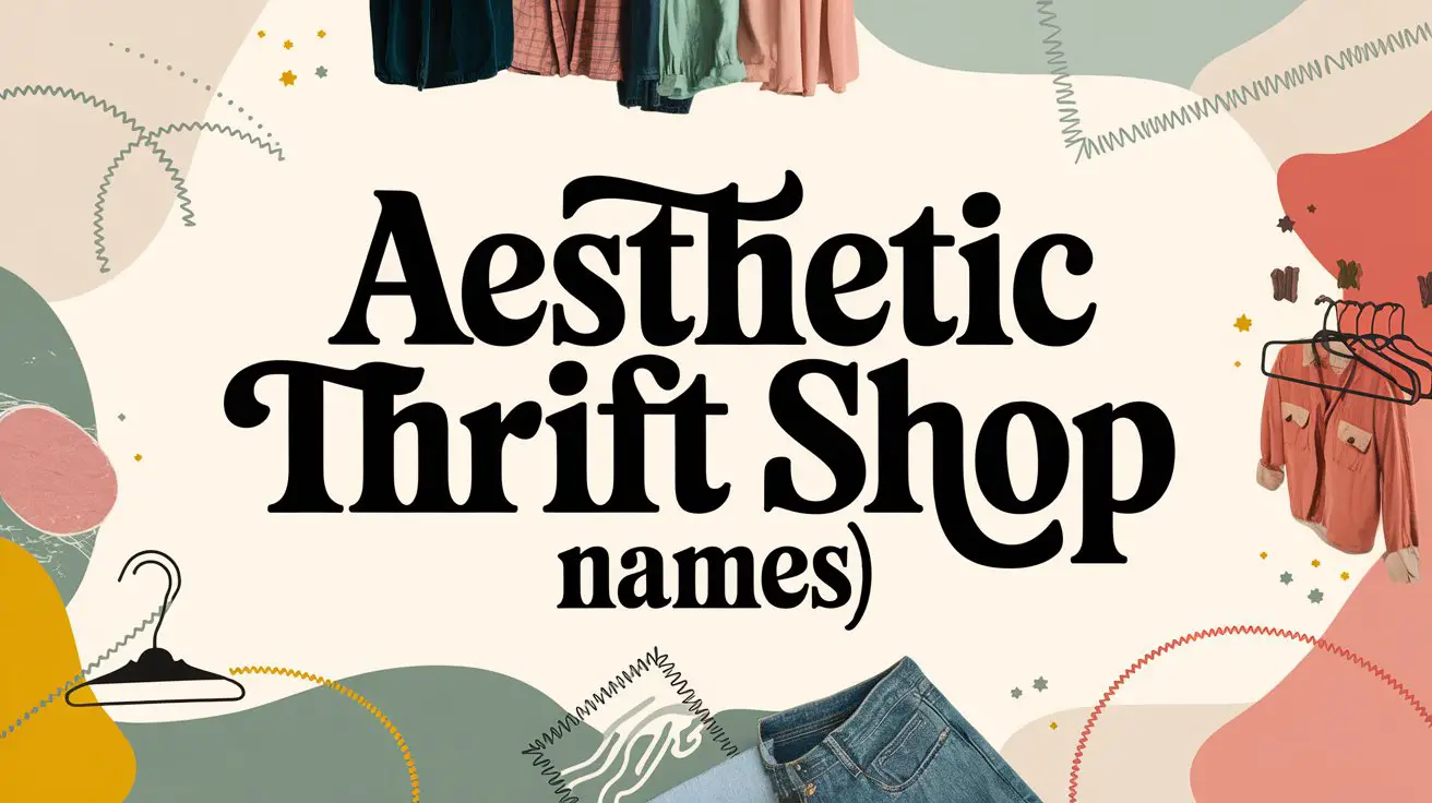 300+ Aesthetic Thrift Shop Names Every Owner Needs