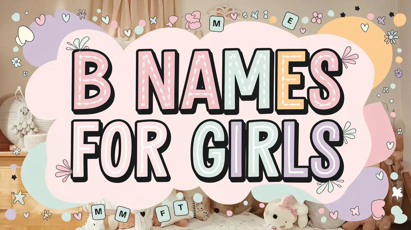 300+ B Names for Girls (with Meanings & Origins)