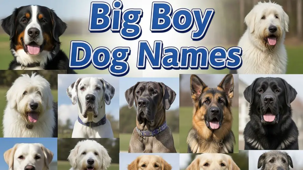 300+ Big Boy Dog Names (Strong, Sweet & Stunning Options)