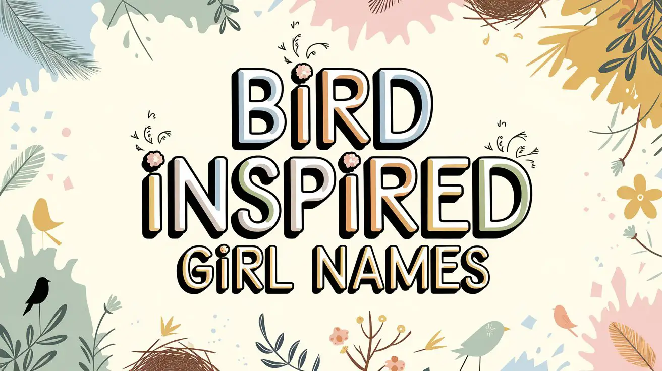 300+ Bird Inspired Girl Names (Nature-Loving Options with Meanings)