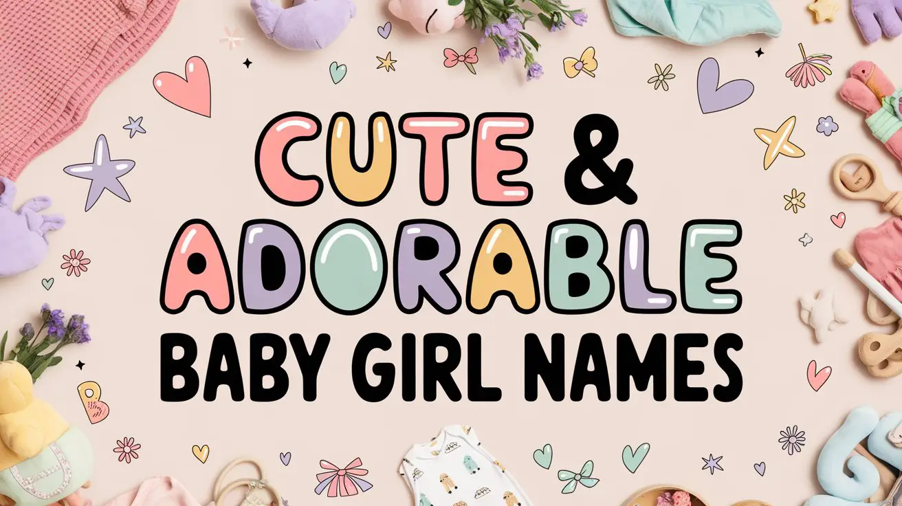 300+ Cute & Adorable Baby Girl Names With Beautiful Meanings