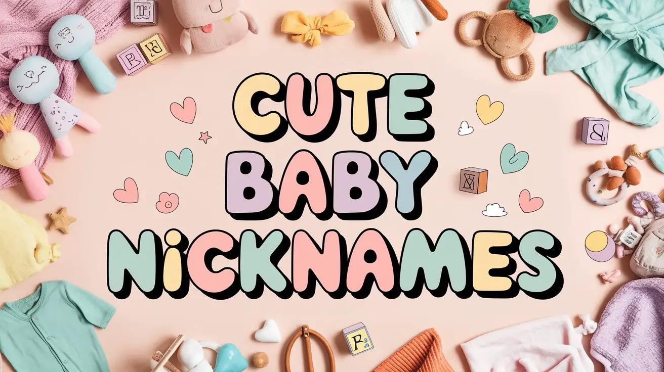 300+ Cute Baby Nicknames (Sweet & Meaningful Options)