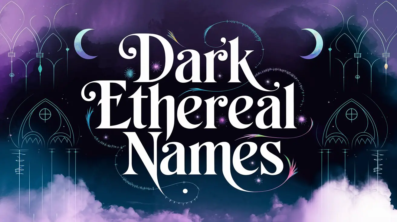 300+ Dark Ethereal Names (Mysterious Names with Origins and Cultural ...