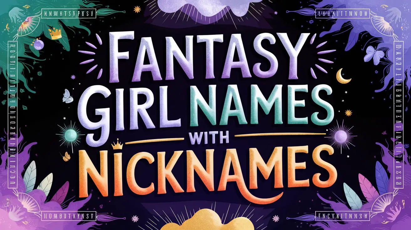 300+ Fantasy Girl Names with Nicknames