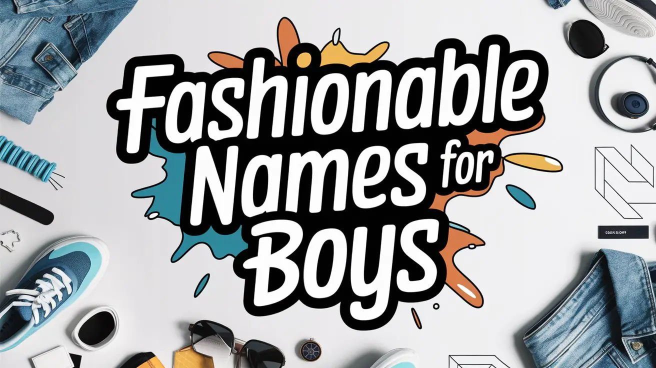 300+ Fashionable Names for Boys (International, Vintage & Creative ...
