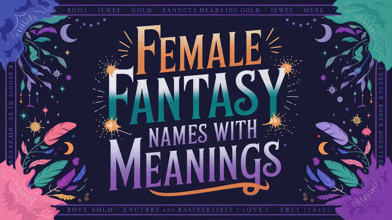 300+ Female Fantasy Names with Meanings