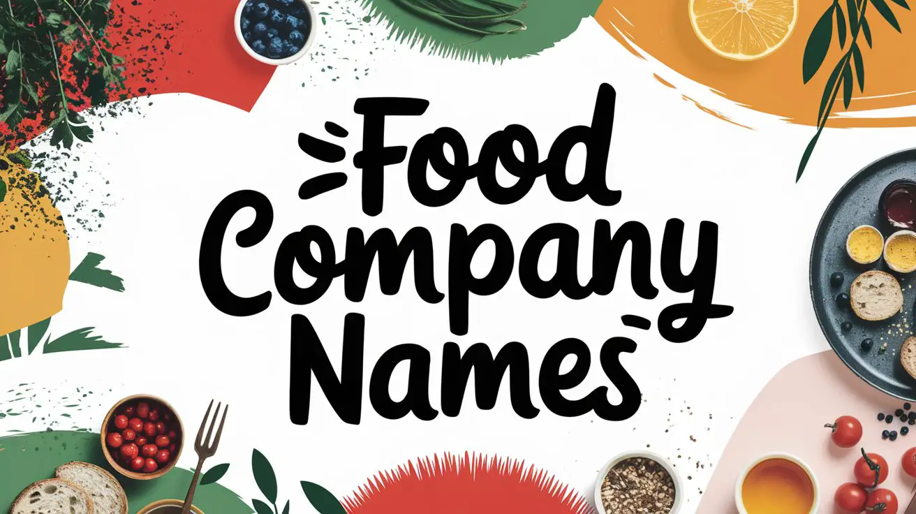 300+ Food Company Names (That Will Make Your Business Unforgettable)