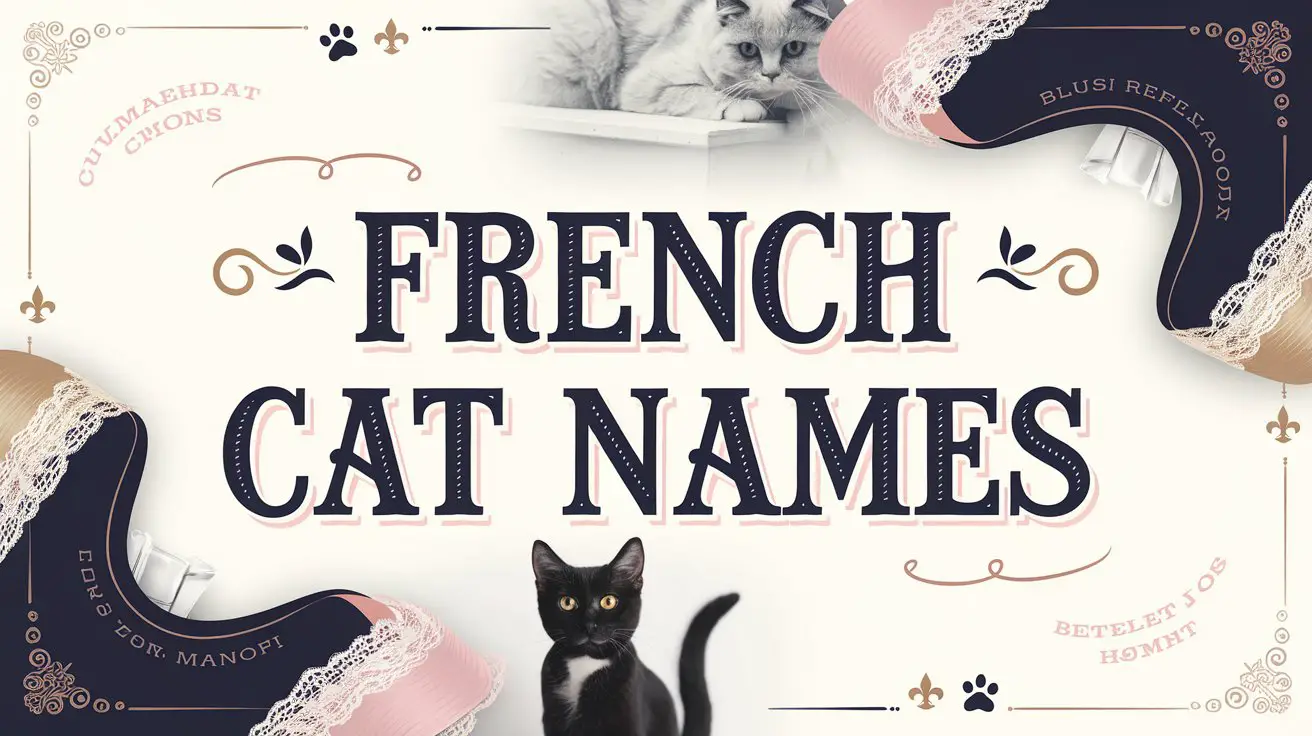 300+ French Cat Names (Classic, Chic & Adorable Options with Meanings)