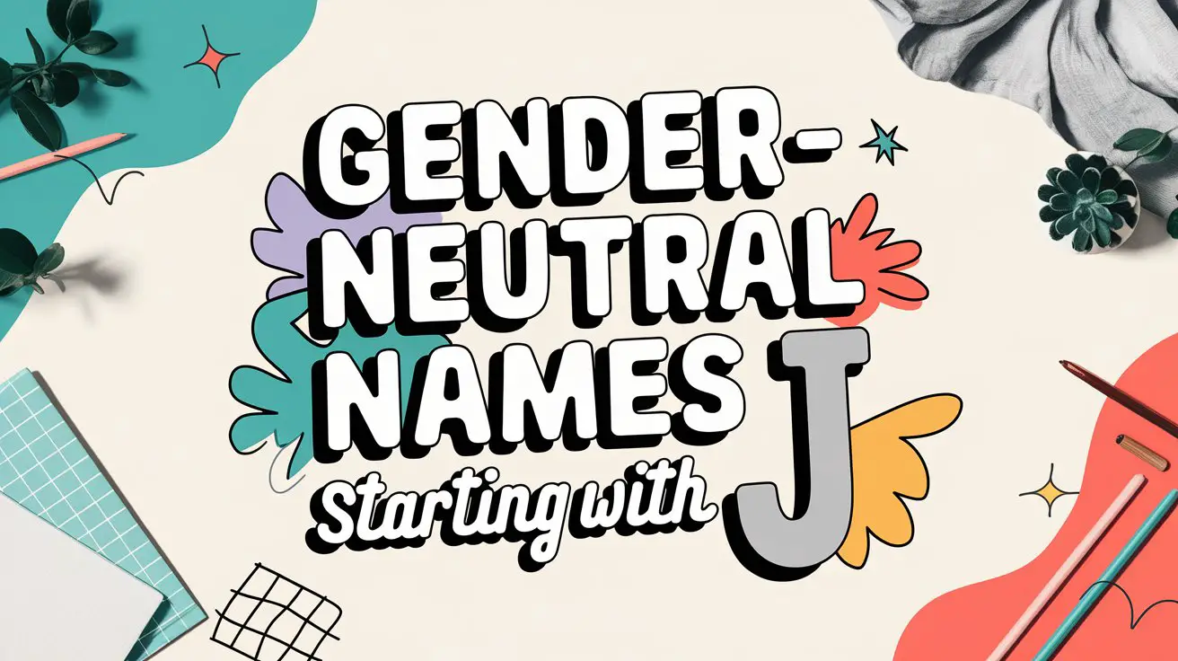 300+ Gender-Neutral Names Starting With J (Unisex Baby Names)