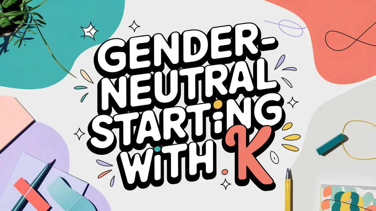 300+ Gender-Neutral Names Starting With K (Unisex Baby Names)
