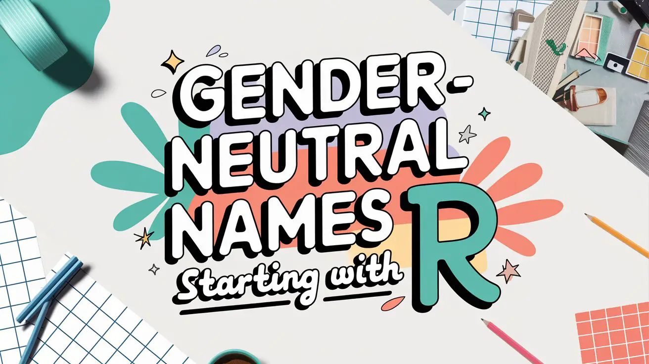 300+ Gender-Neutral Names Starting With R