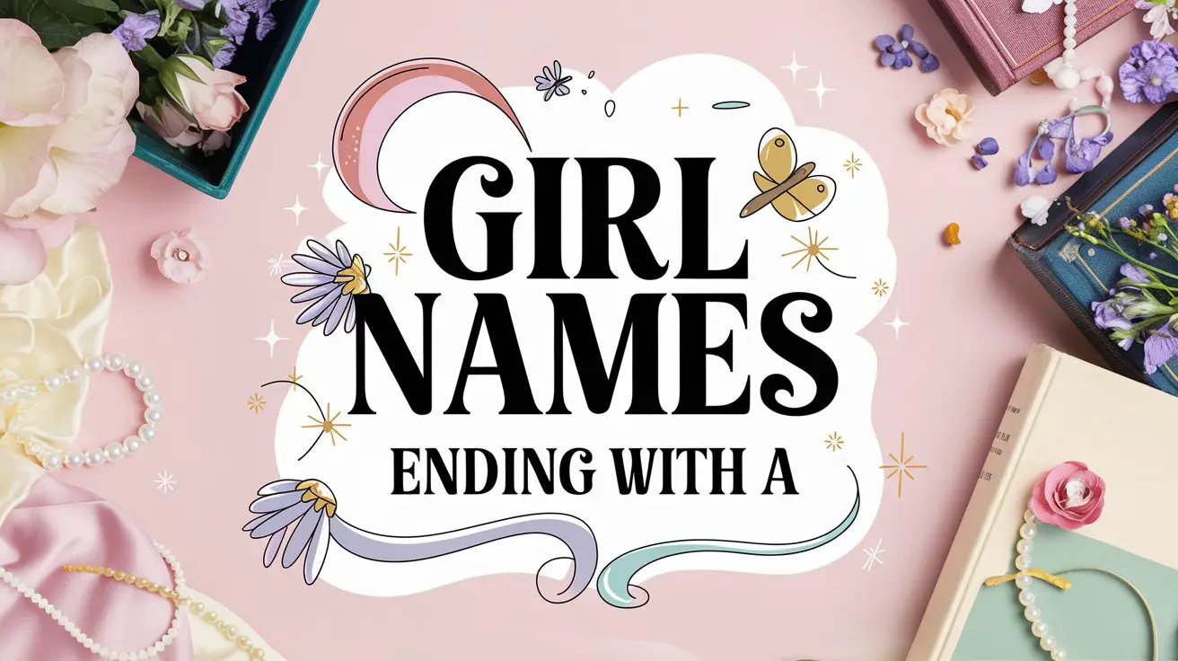 300+ Girl Names Ending with A (with Meanings and Origins)
