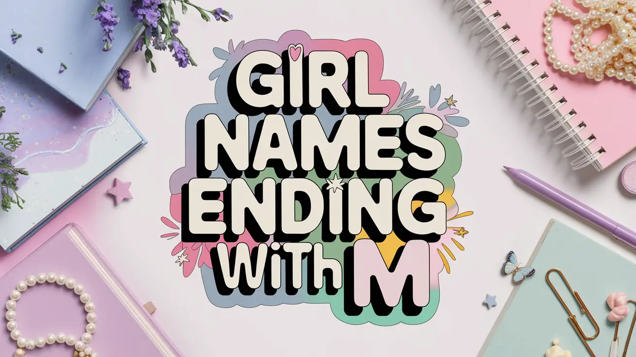 300+ Girl Names Ending with M (Unique, Timeless & Beautiful Choices)