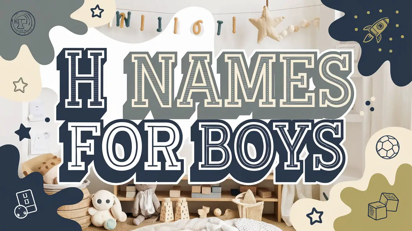 300+ H Names for Boys (Classic, Trendy, and Unique Choices)
