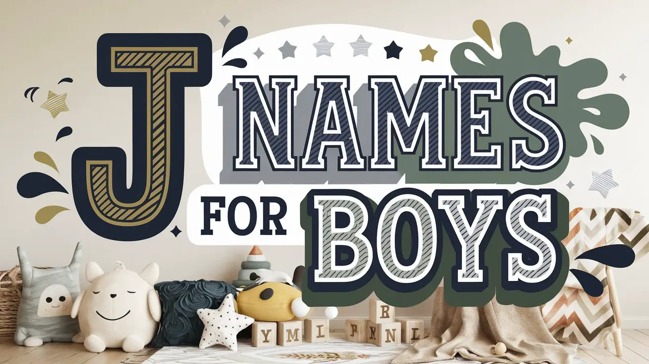 300+ J Names for Boys (Strong, Timeless & Unique Choices)