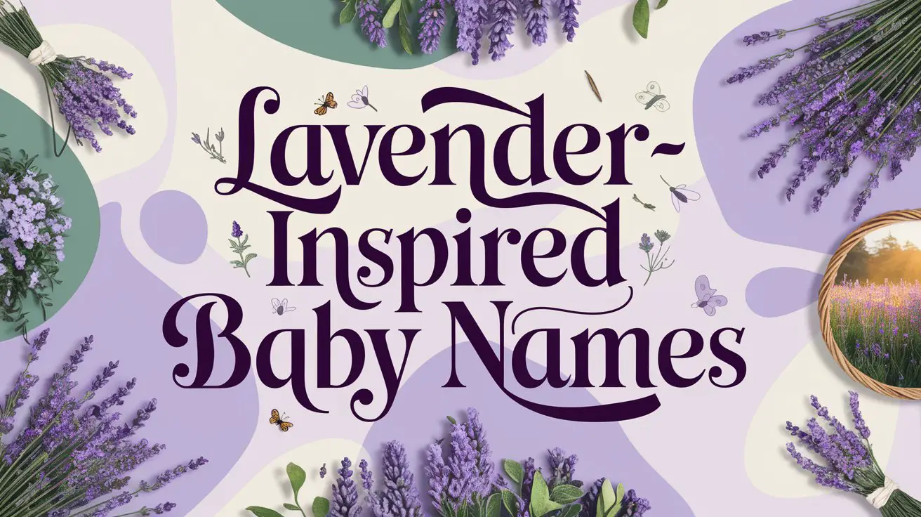 300+ Lavender Inspired Baby Names (That Bloom with Natural Grace)