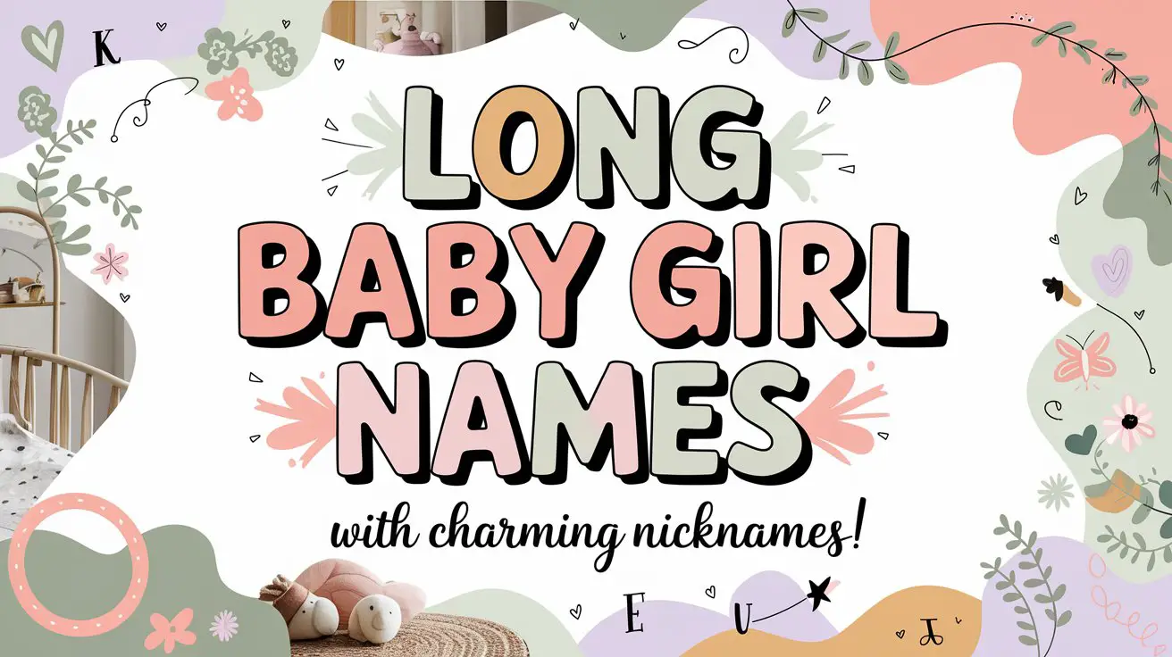300+ Long Baby Girl Names with Charming Nicknames