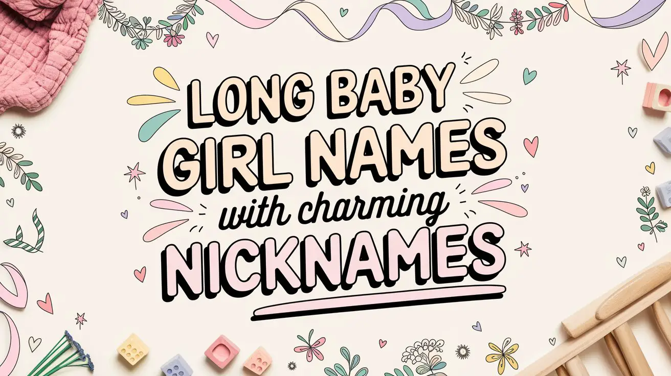 300+ Long Baby Girl Names with Charming Nicknames