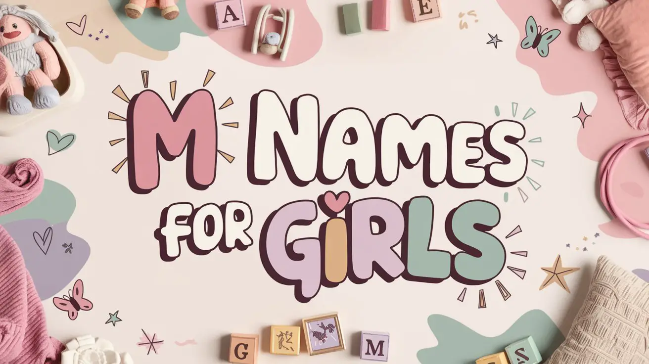300+ M Names for Girls (Magical, Meaningful Choices)