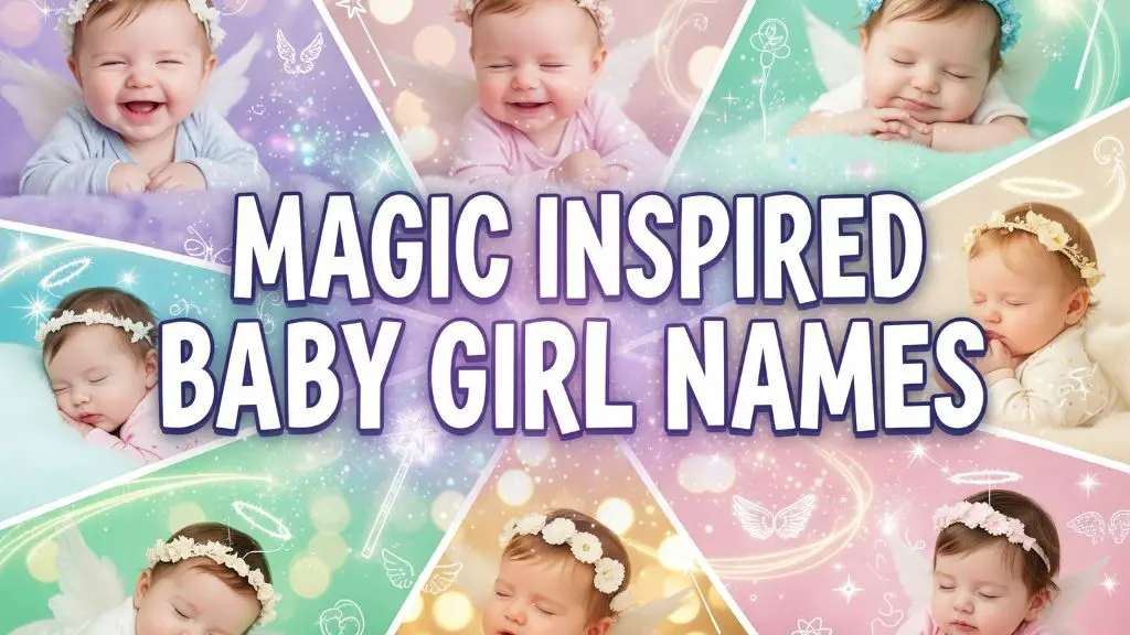 300+ Magic Inspired Baby Girl Names (Celestial, Nature & Goddess Names)