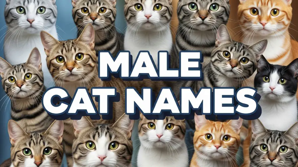 Male Cat Names for Every Personality (300+ Options from Classic to Quirky)