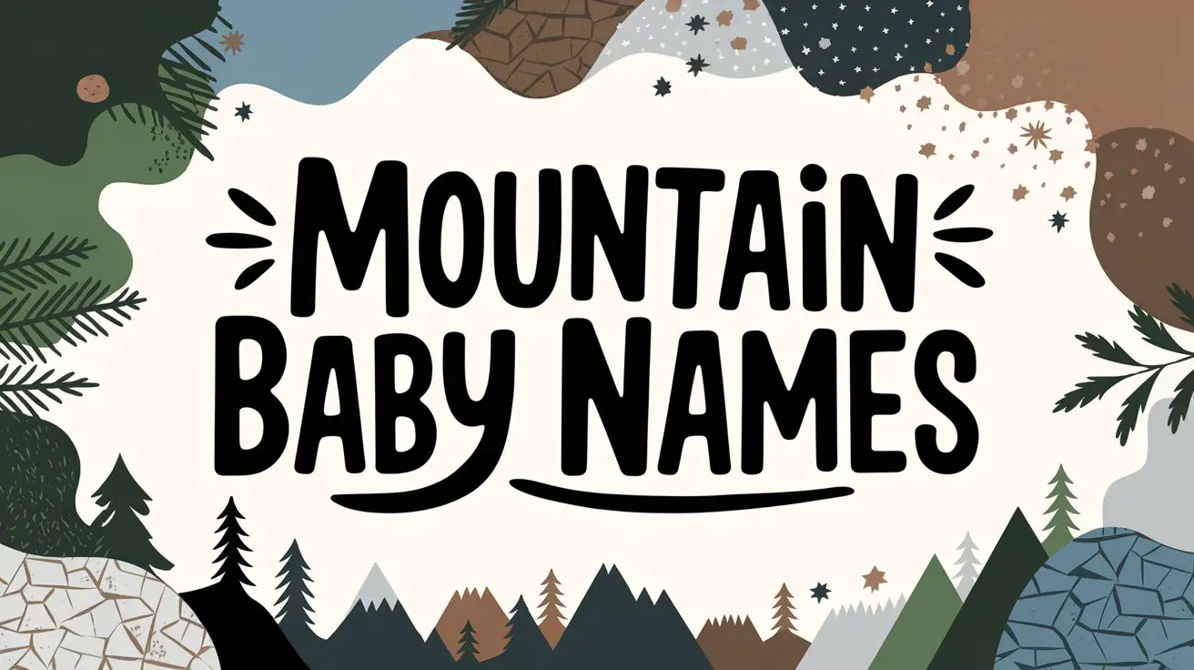 300+ Mountain Baby Names (Strong, Nature-Inspired Names)