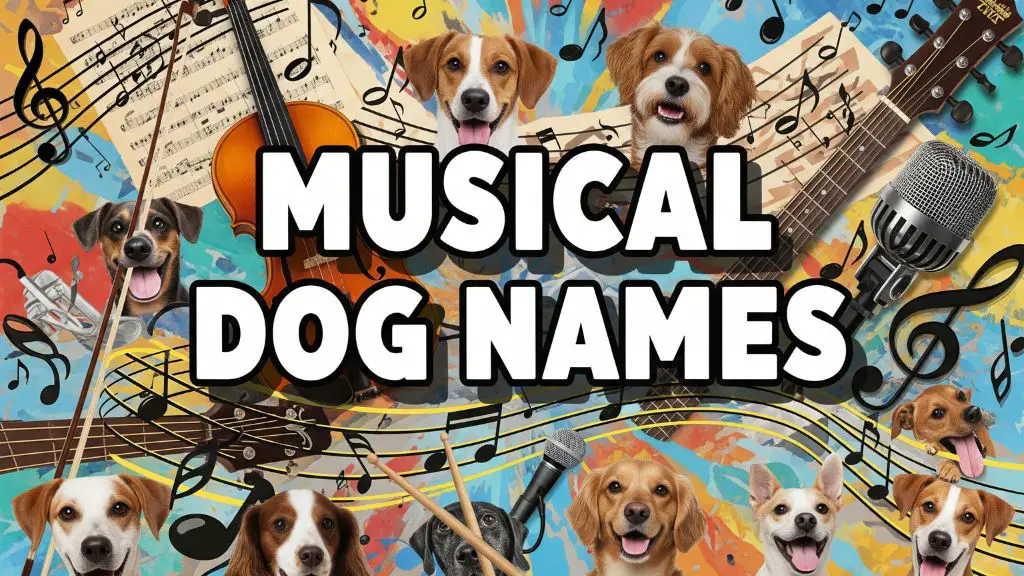300+ Musical Dog Names That Hit All the Right Notes