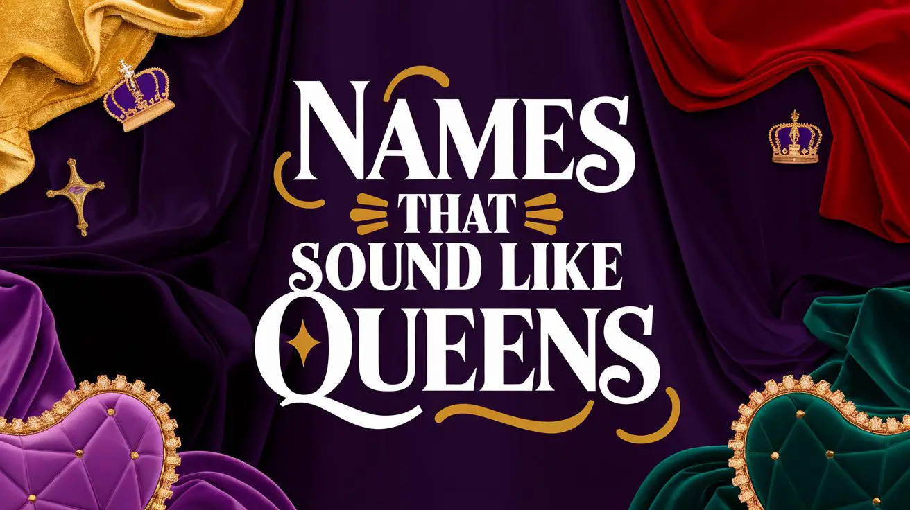200+ Names That Sound Like Queens (with Historical Elegance)