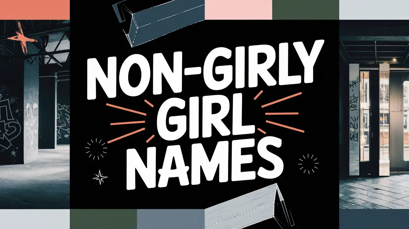300+ Non-Girly Girl Names with Nicknames (Strong, Bold & Beautiful Choices)