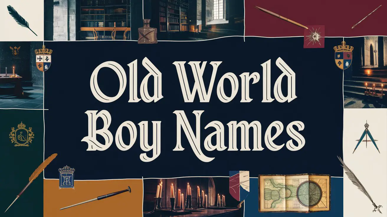 300+ Old World Boy Names (Timeless Vintage Choices)