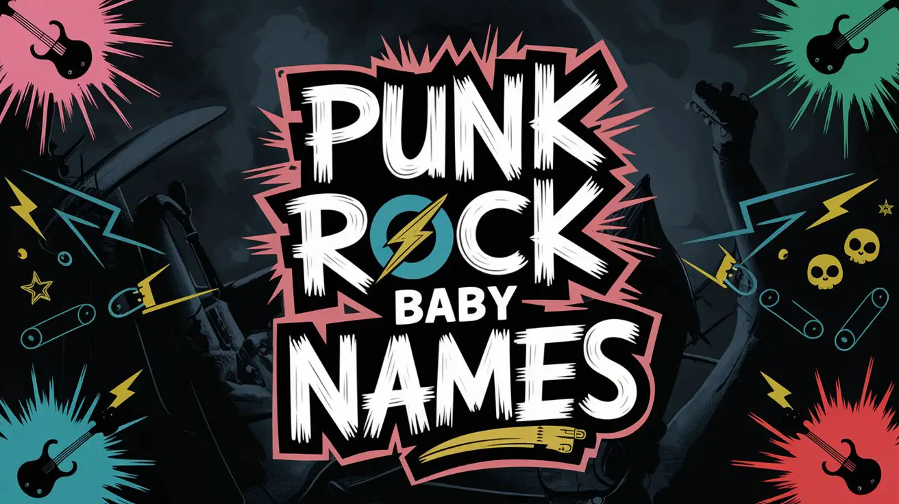 300+ Punk Rock Baby Names with Attitude (Edgy Options)