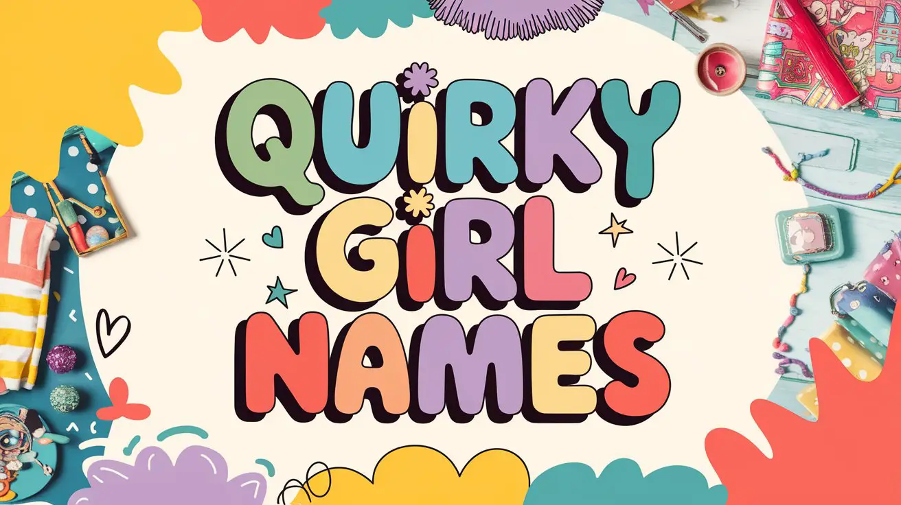 300+ Quirky Girl Names (Delightfully Unusual and Wonderfully Weird Choices)