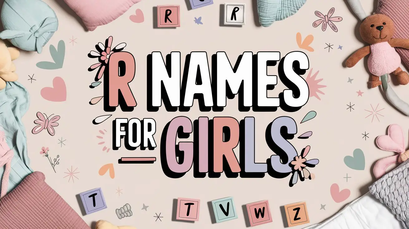 300+ R Names for Girls (with Meanings and Origins)