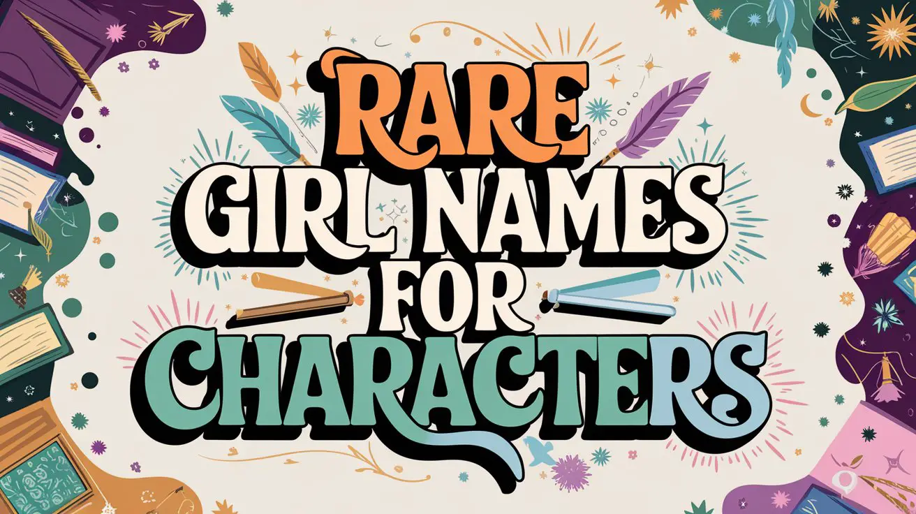 300+ Rare Girl Names for Characters (Ancient, Modern & Gothic Options)