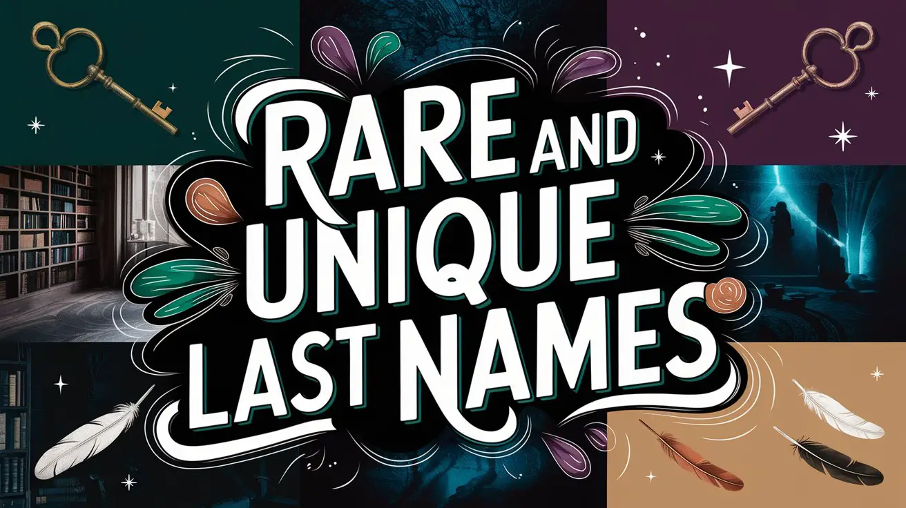 300+ Rare and Unique Last Names (You've Never Heard Before)