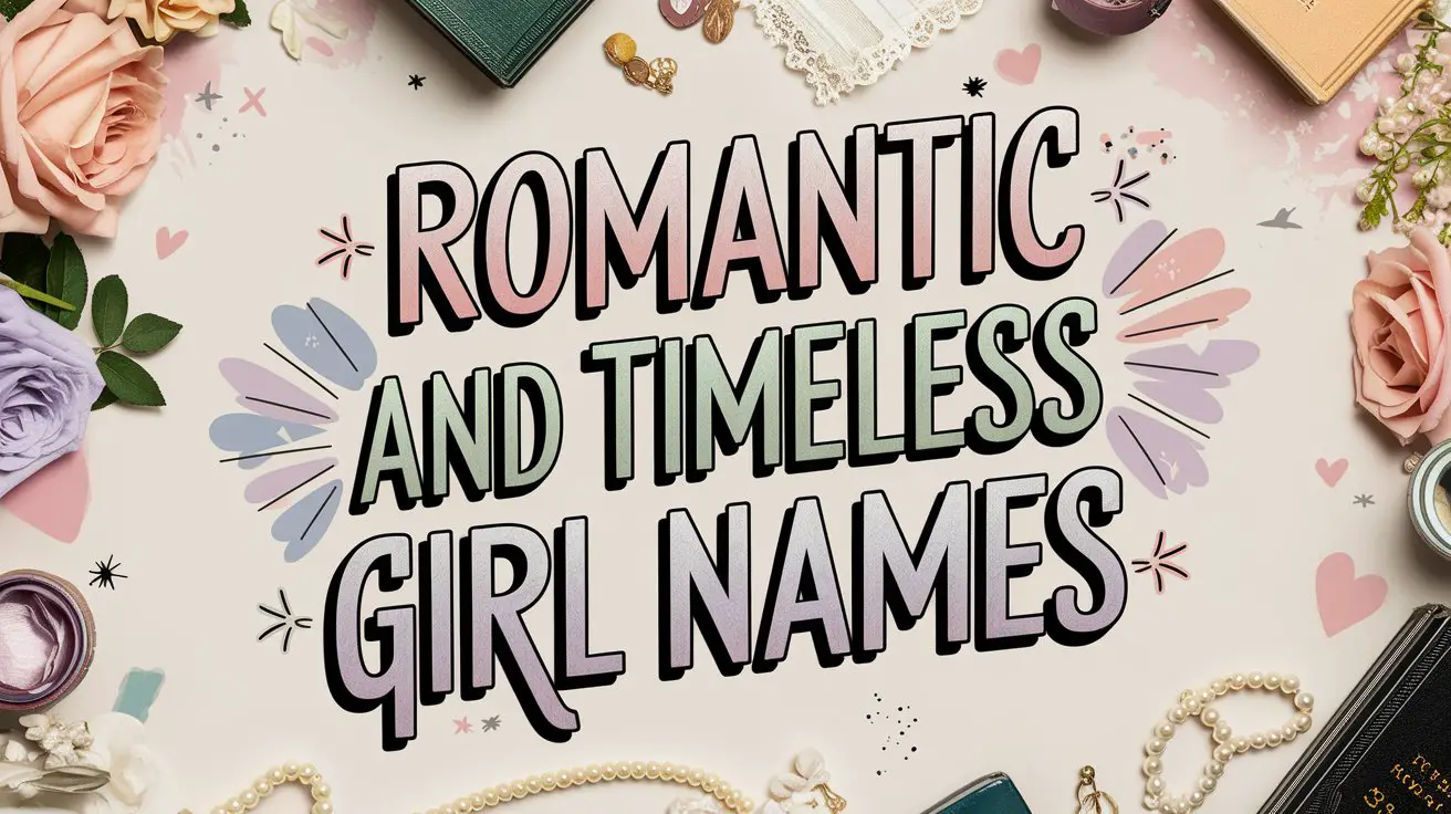 300+ Romantic and Timeless Girl Names (with Meanings, Origins & Perfect ...