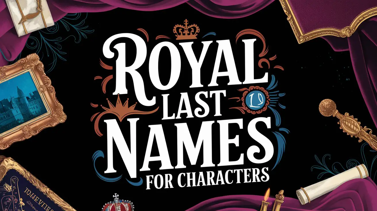 300+ Royal Last Names for Characters (Surnames That Command Respect and ...