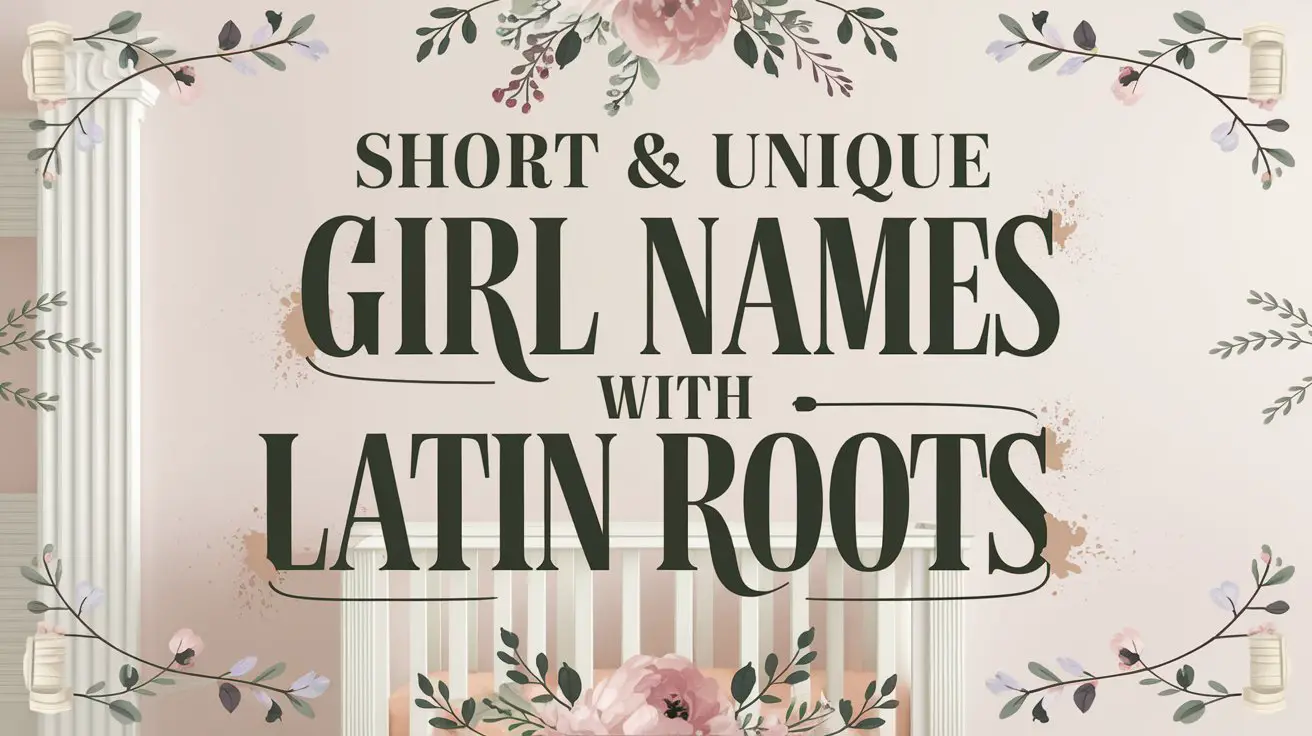 300+ Short & Unique Girl Names with Latin Roots