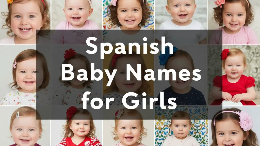 300+ Spanish Baby Names for Girls (with Rich Cultural Heritage and ...