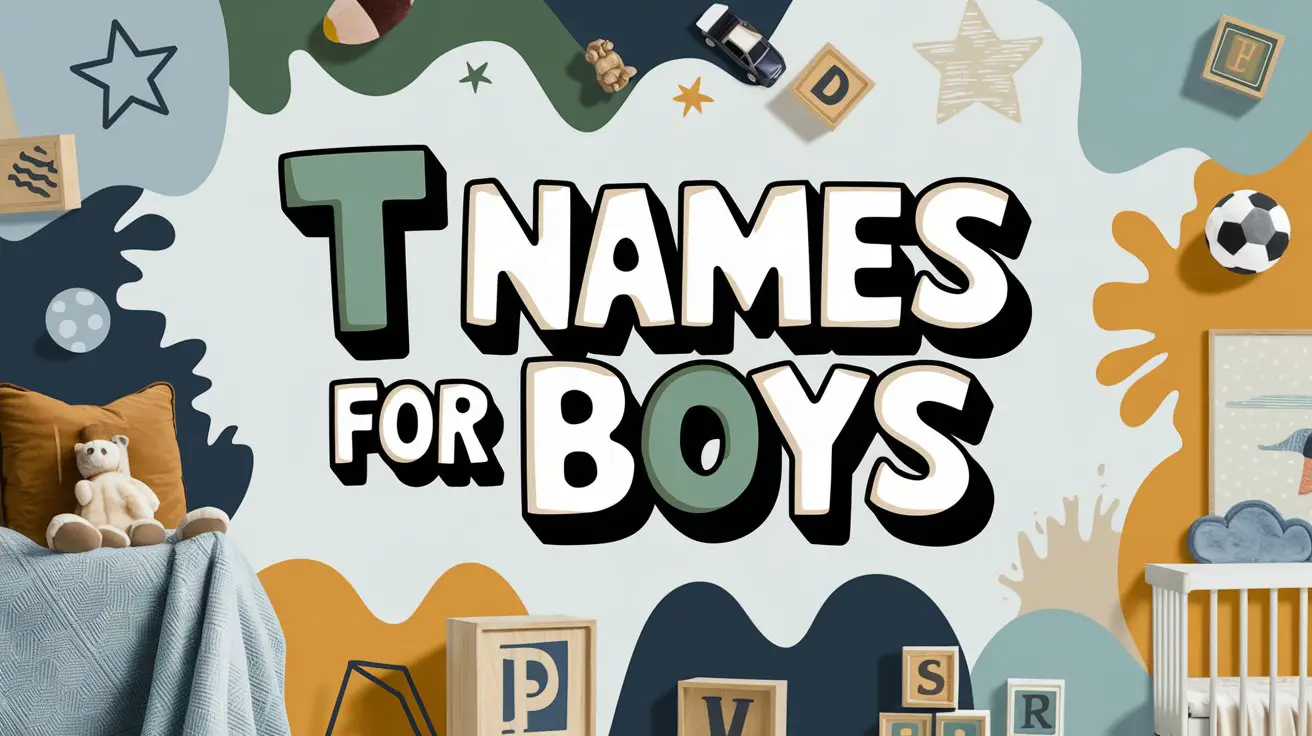 300+ T Names for Boys (Timeless, Trendy, and Totally Amazing Choices)