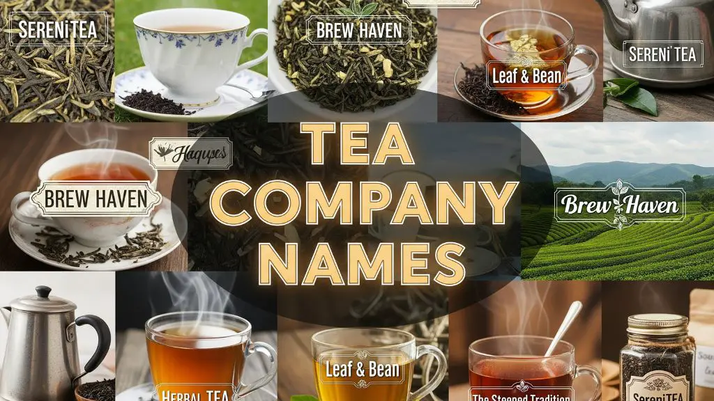 300+ Tea Company Names (to Brew Up Business Success)