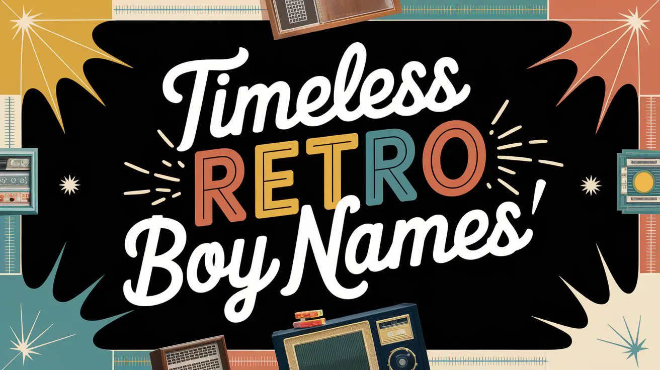 300+ Timeless Retro Boy Names (with Rich History and Meaning)