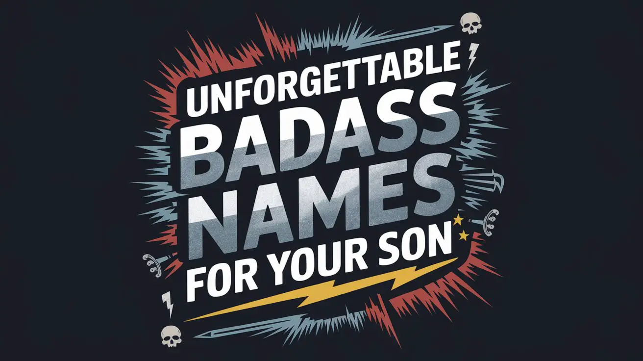 300+ Unforgettable Badass Names for Your Son