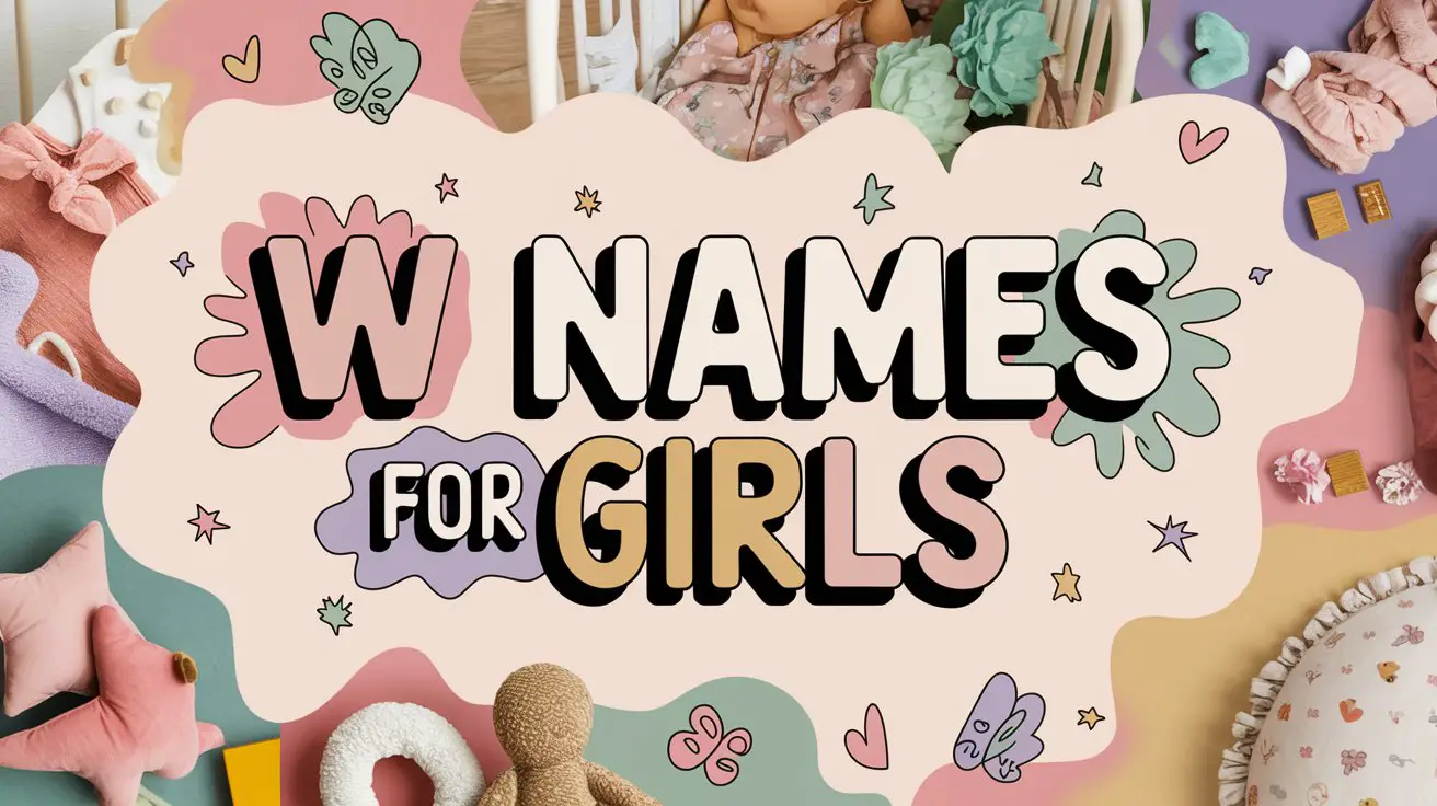 300+ W Names for Girls (Wonderful, Whimsical & Powerful Options)