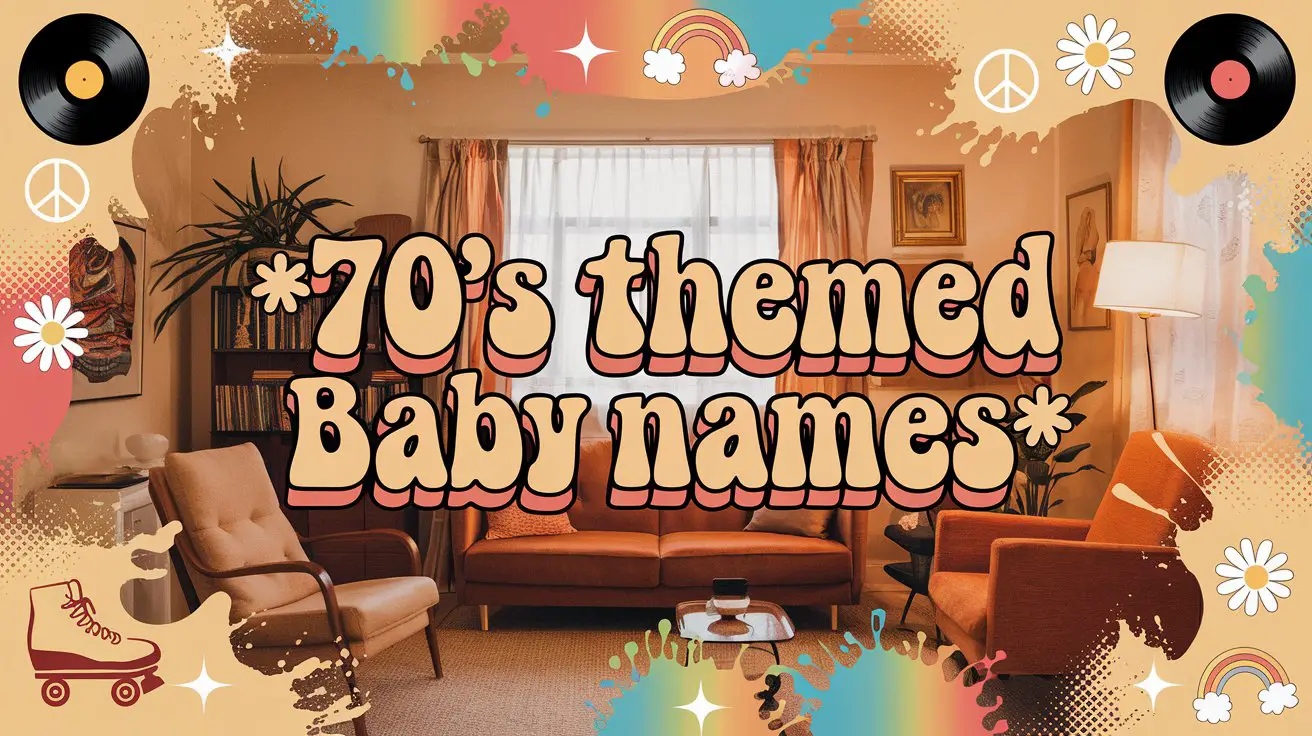70's Themed Baby Names (300+ Groovy Retro Picks)