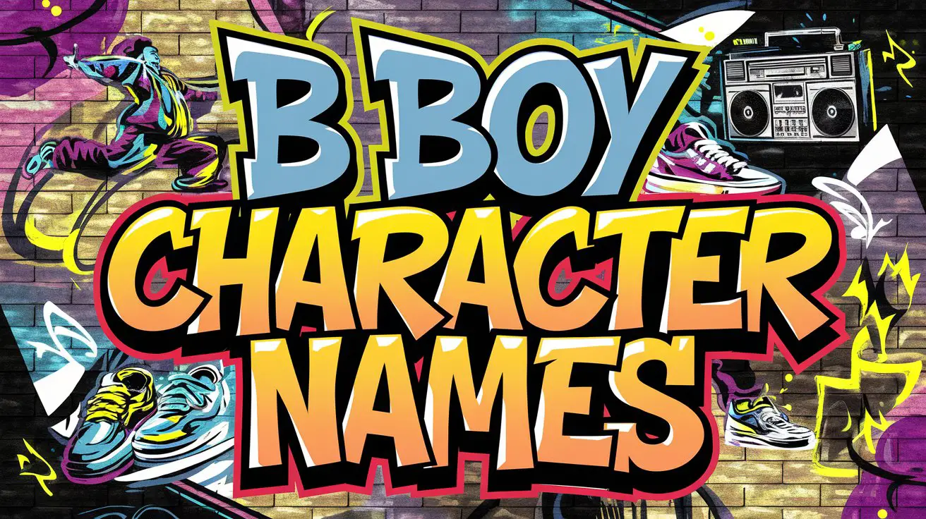 300+ B Boy Character Names (Strong, Mysterious & Charismatic Options)