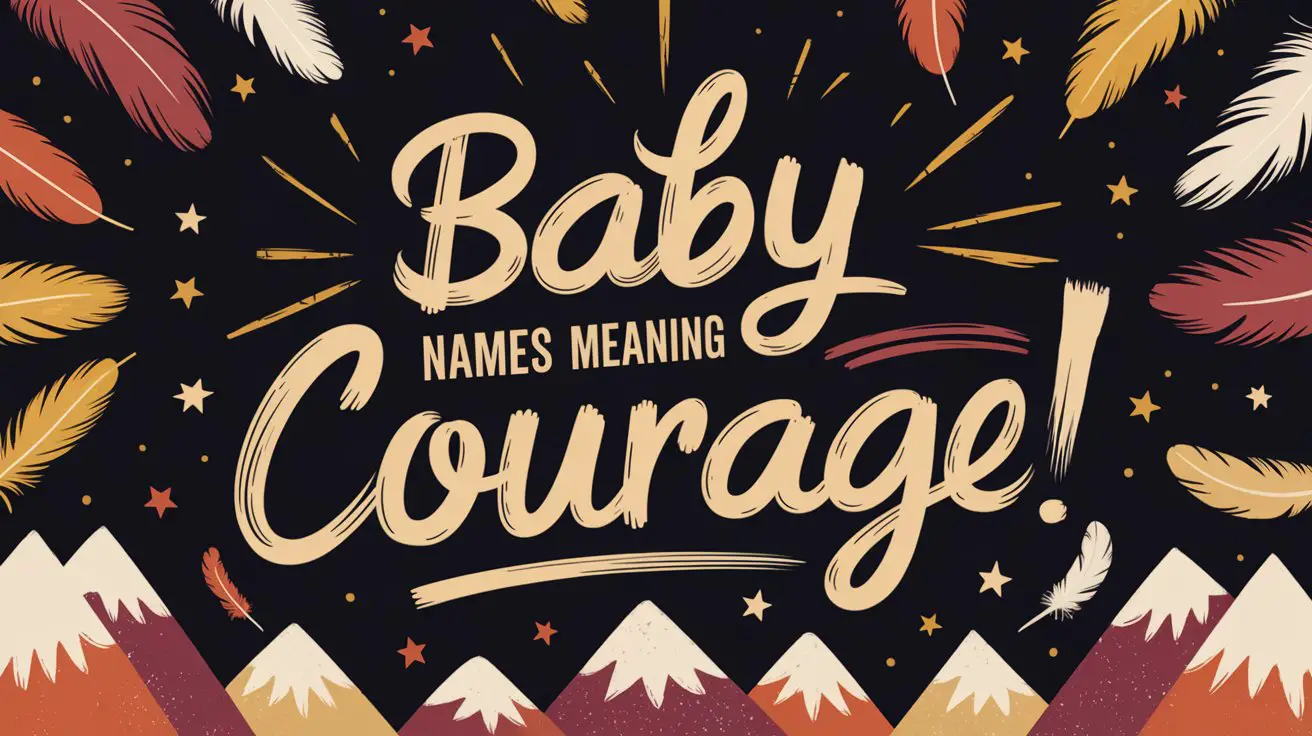 300+ Baby Names Meaning Courage (Bold & Brave Name Ideas)