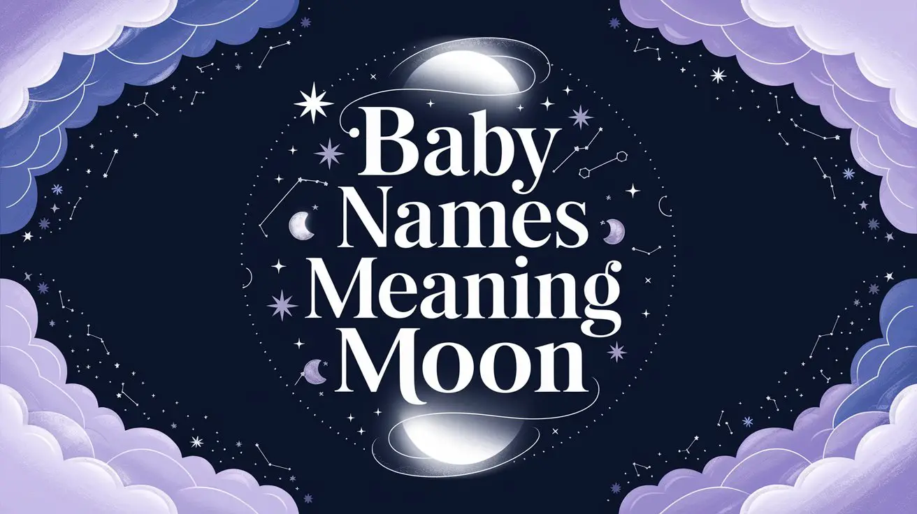 300+ Baby Names Meaning Moon (Mythological, Modern & Rare Lunar Choices)